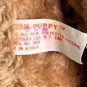 Raffoler | Toys | Vintage 986 Hush Puppy Raffoler Dog Plush Stuffed ...
